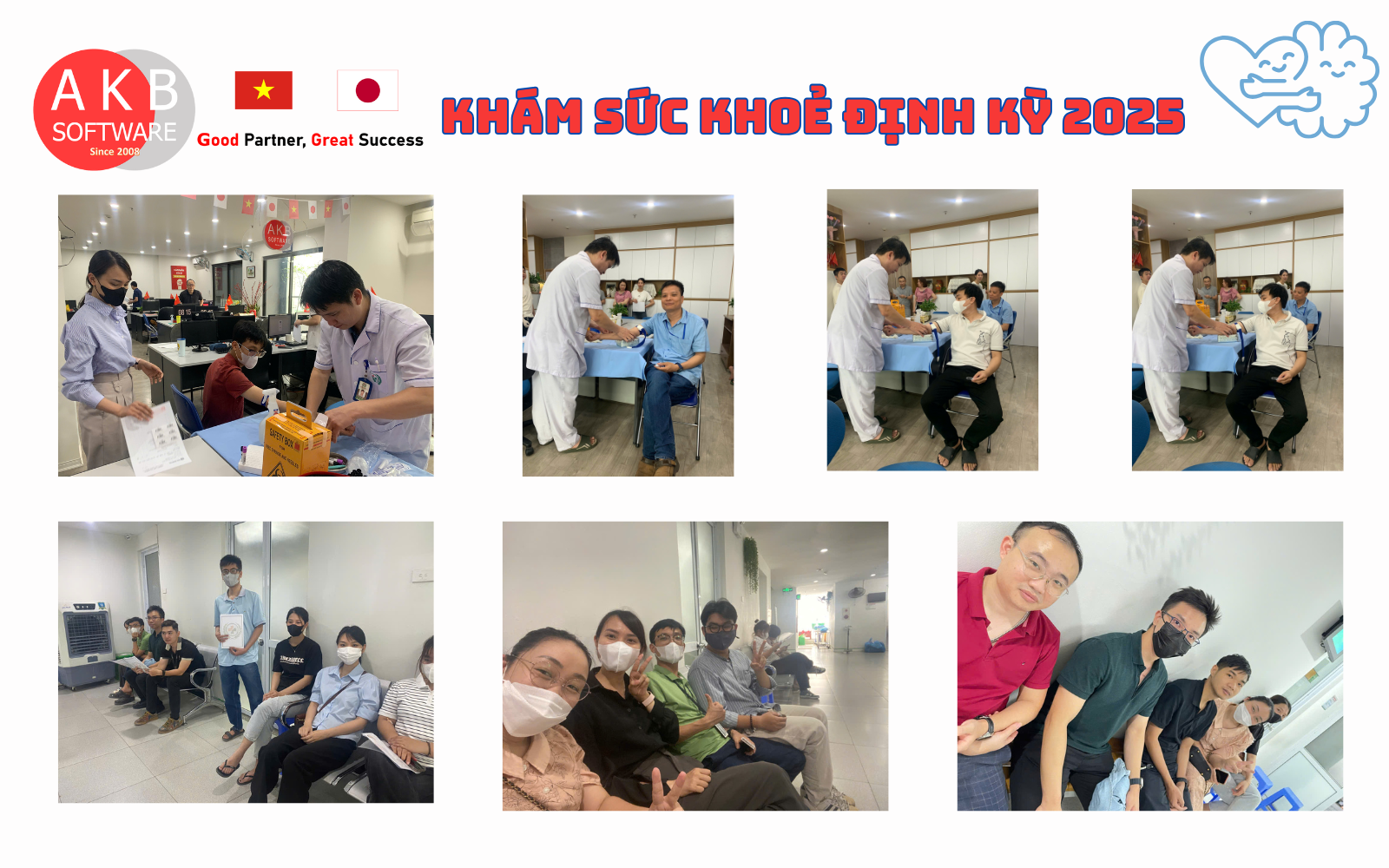 AKB SOFTWARE TỔ CHỨC KHÁM SỨC KHOẺ ĐỊNH KỲ 2025 - CÔNG TY TNHH LIÊN DOANH PHẦN MỀM AKB SOFTWARE